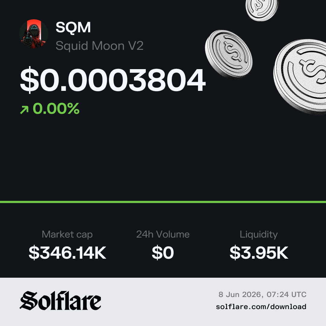 Buy Squid Moon V2 (SQM) Easily | Solflare Wallet Guide